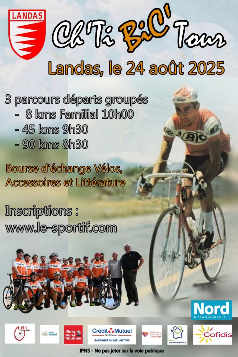 Ch'ti Bic'Tour Landasien 2025 - LANDAS
