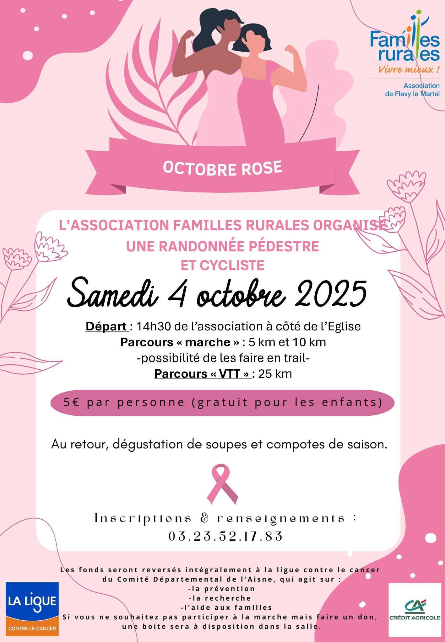 Octobre Rose 2025 - FLAVY-LE-MARTEL